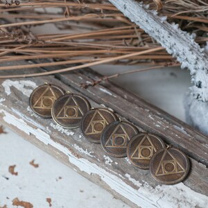 Hermetic Seal of Light, Alchemy Symbol Pendant, Quintessence, Geometric ...