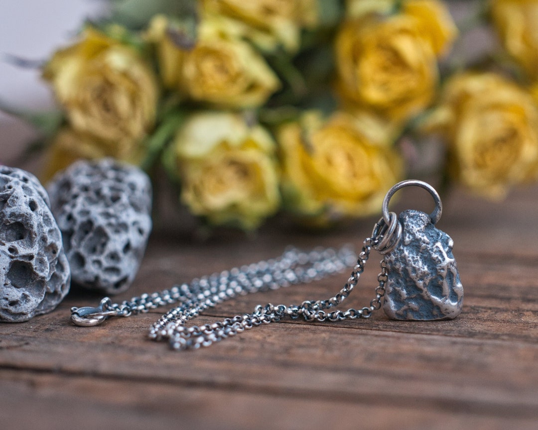 The Standing Stones, Solid Sterling Silver Pendant Necklace, .925 ...