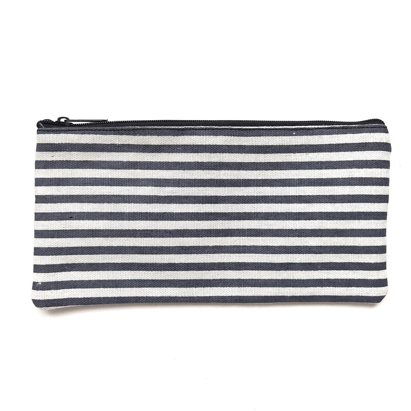 Striped Pencil Case - Etsy