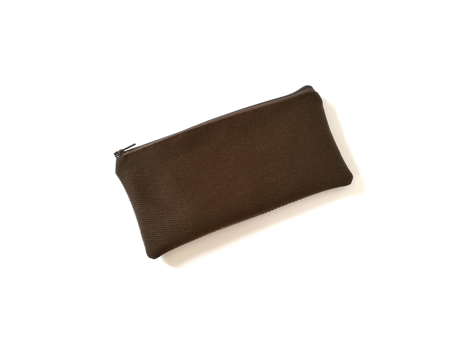 Brown Pencil Case Office Supplies Men Pencil Pouch Plaid - Etsy