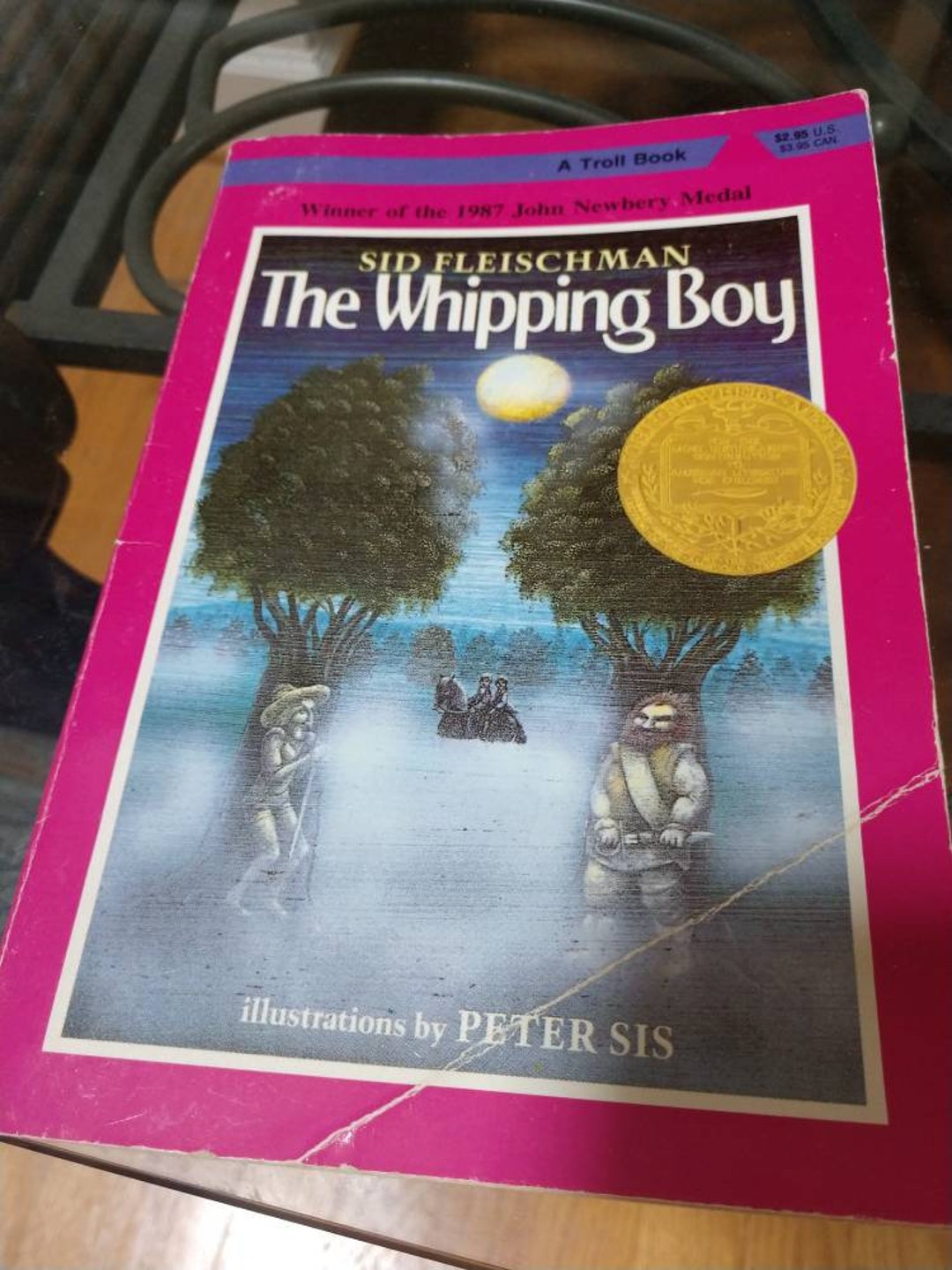 The Whipping Boy by Sid Fleischman Vintage Children's Literature 1987 ...