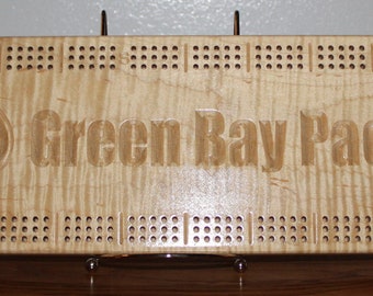 Green Bay Packers Cribbage Board - Etsy