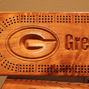 Green Bay Packer Board Made From Quarter Sawn Oak - Etsy