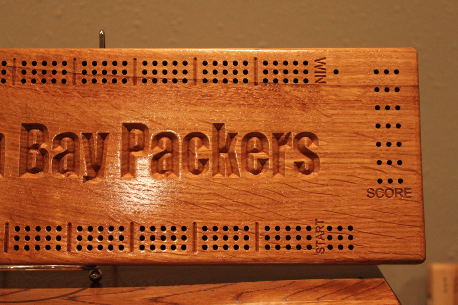 Green Bay Packer Board Made From Quarter Sawn Oak - Etsy