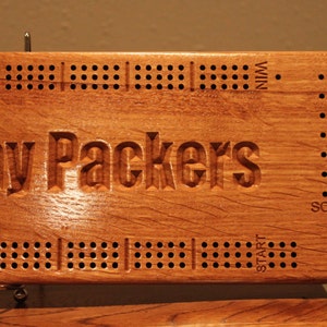 Green Bay Packer Board Made From Quarter Sawn Oak - Etsy