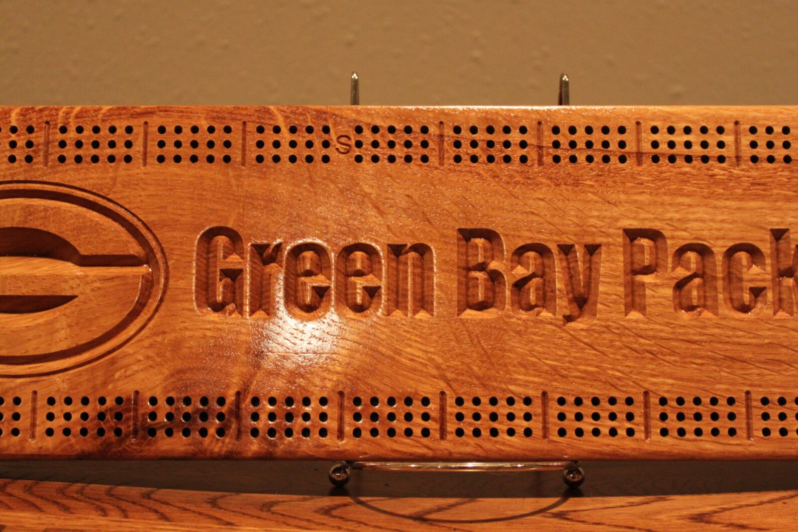 Green Bay Packer Board Made From Quarter Sawn Oak - Etsy