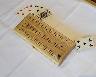 29 Hand Cribbage Board Made From Black Ash - Etsy