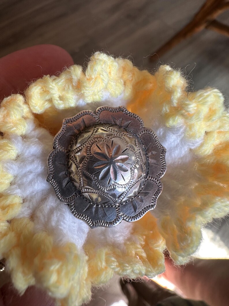 Native American Concho Cowboy Scarf Bolo Slide Scott Silver Saddle Wild ...