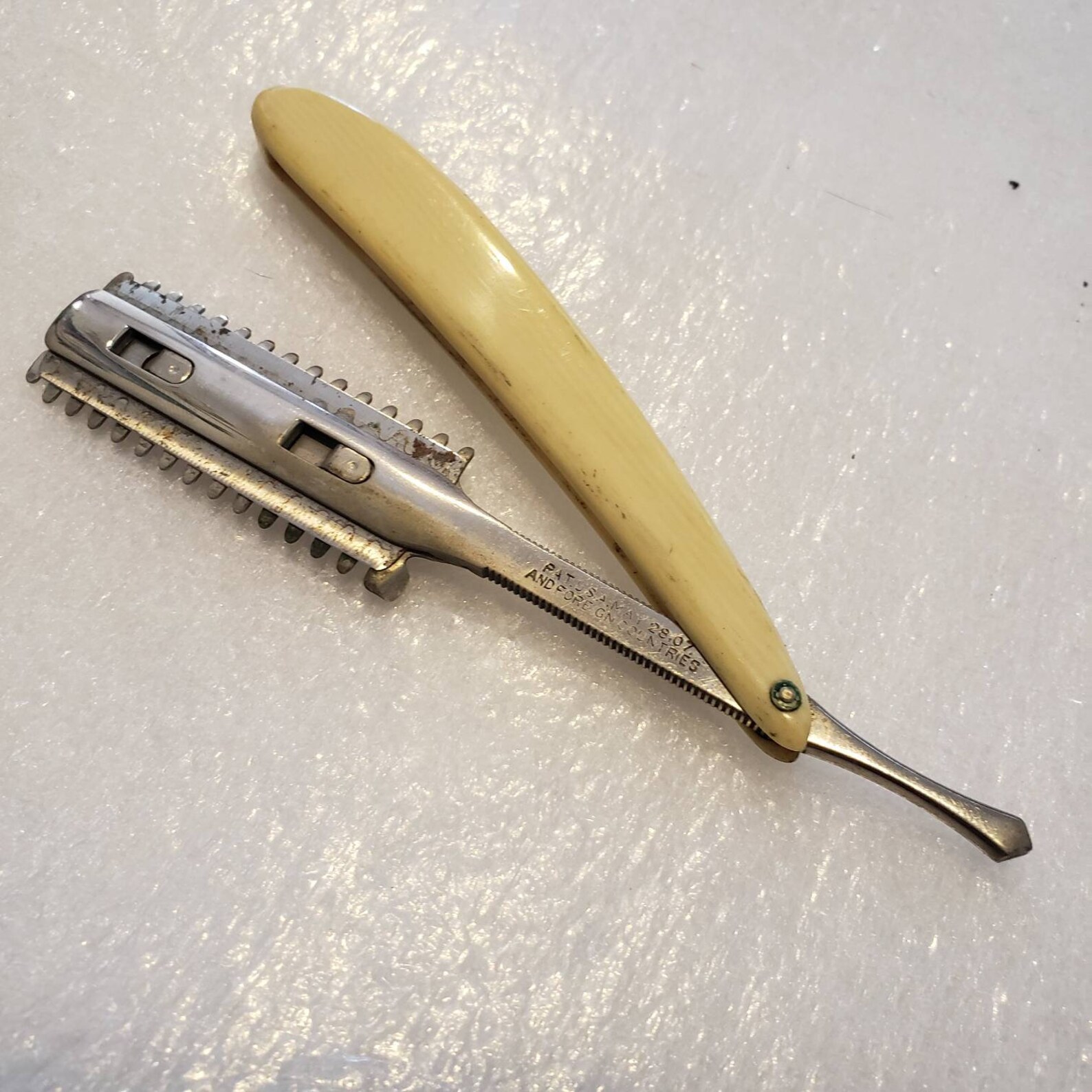 Antique Durham Duplex Razor Hair Beard Mustache Trimmer 1907 | Etsy