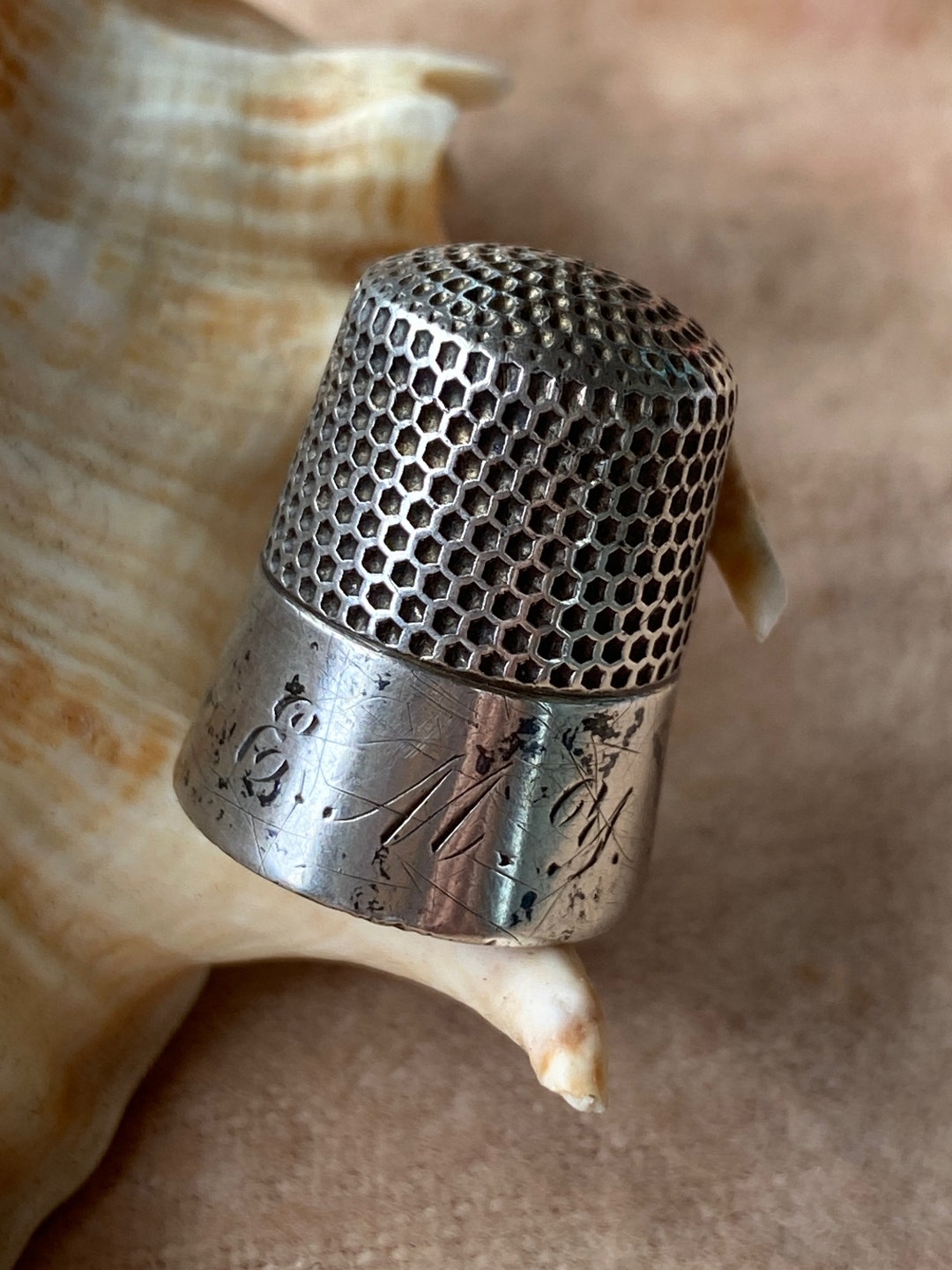 3 Open Top Thimbles 1 is Sterling White Sewing Machine Cutting Knife Advertising - Etsy