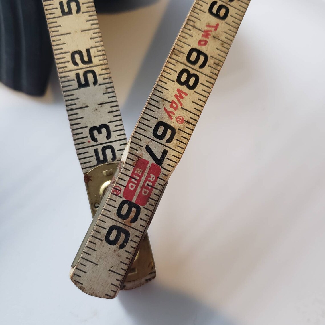 Lufkin 966 Red End Folding Measure Ruler - Etsy
