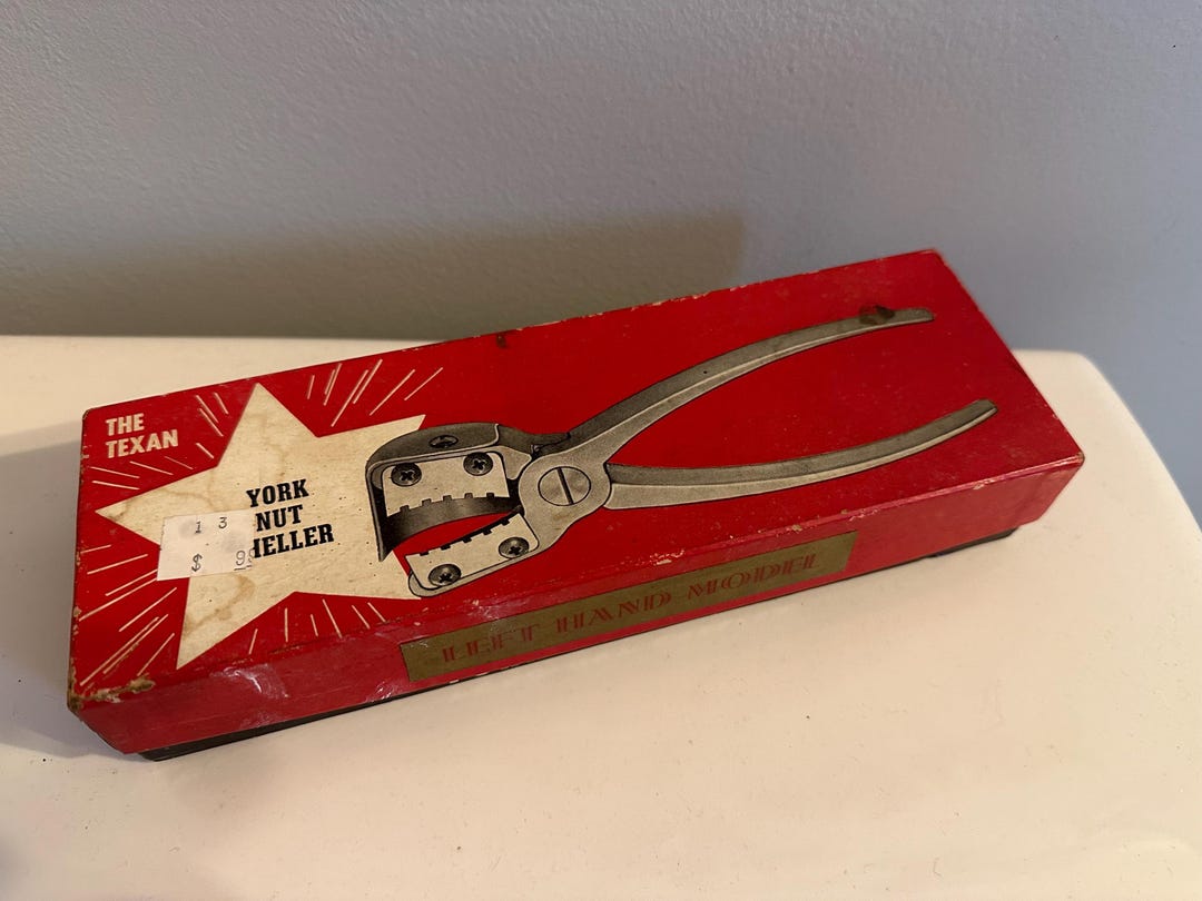 The Texan York Nut Sheller Cracker Left Hand Model - Etsy