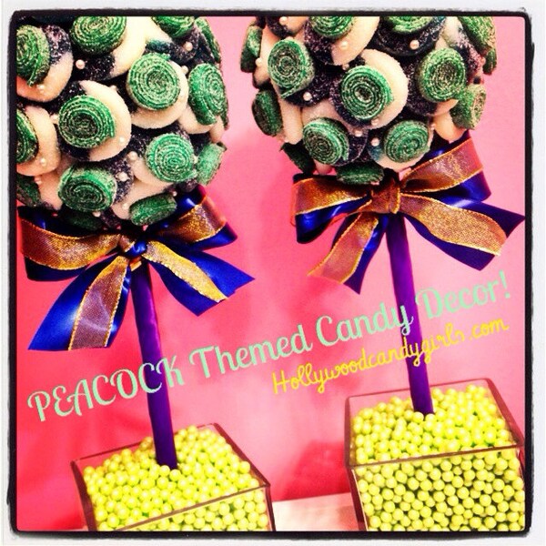 Peacock Candy Buffet - Etsy