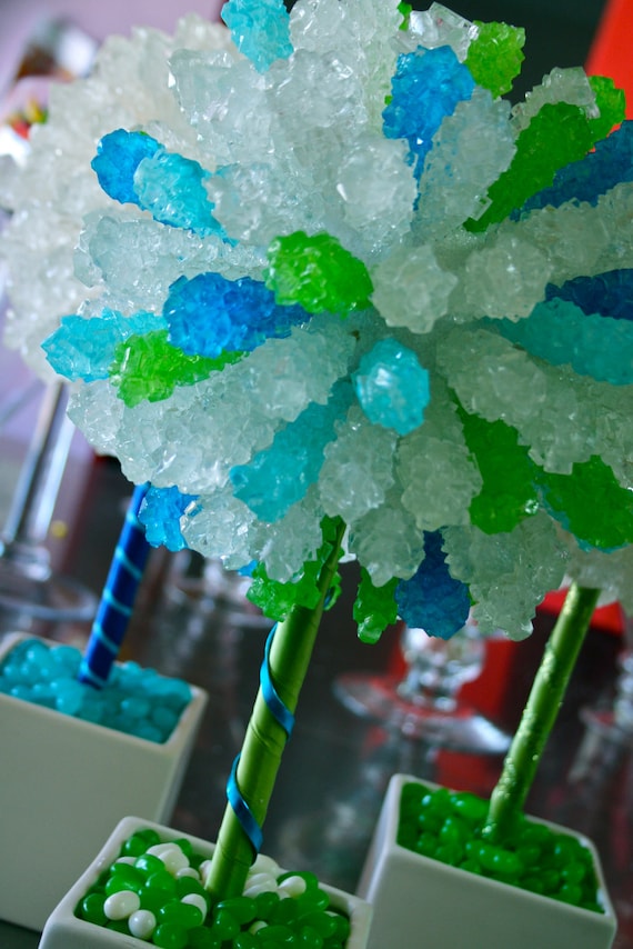 Candy Centerpieces For Wedding Reception