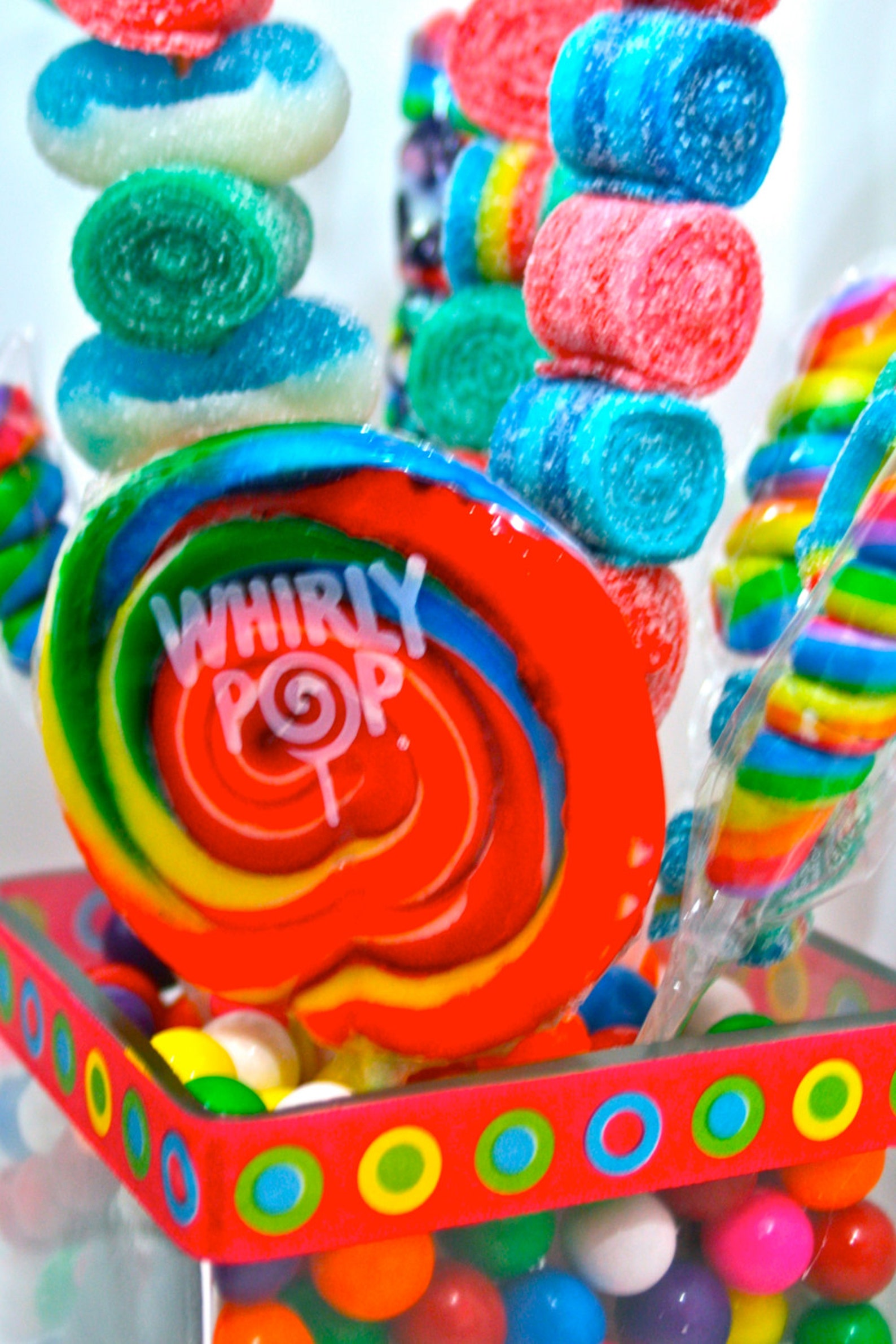 Sweet Stick Candy Kabob Arrangement Centerpiece - Etsy