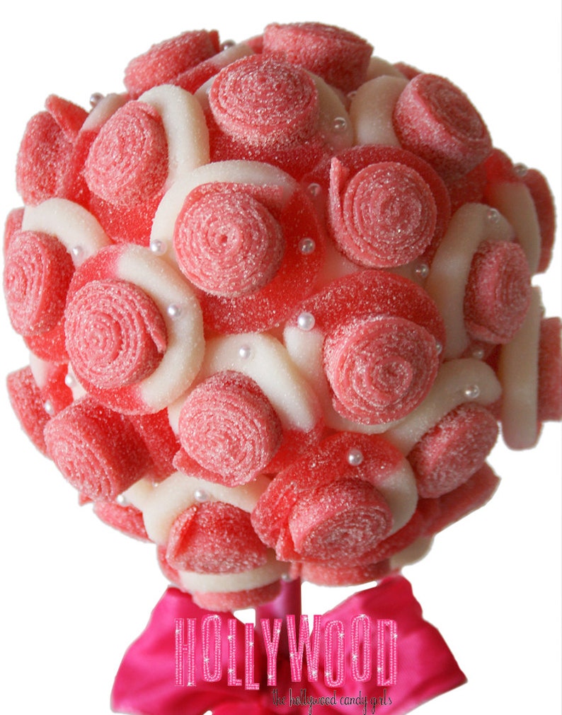 Valentine's Day/ LOVE Treat Candy Centerpiece Topiary Bouquet - Etsy