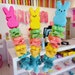 Easter Bunny Peeps Pastel Gummy Assorted Candy Kabob 12 Pieces Kebab ...