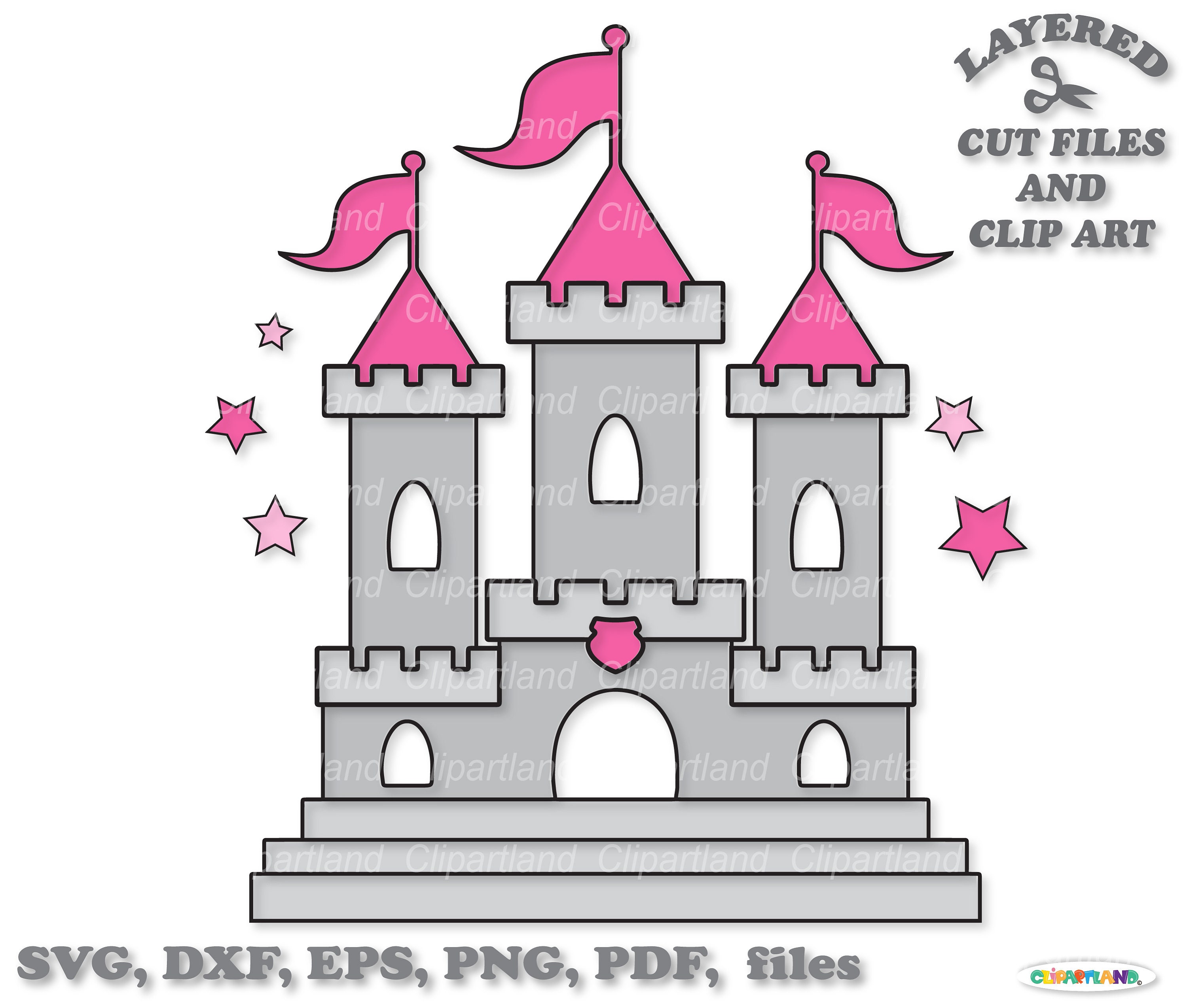 Medieval Castles Clip Art