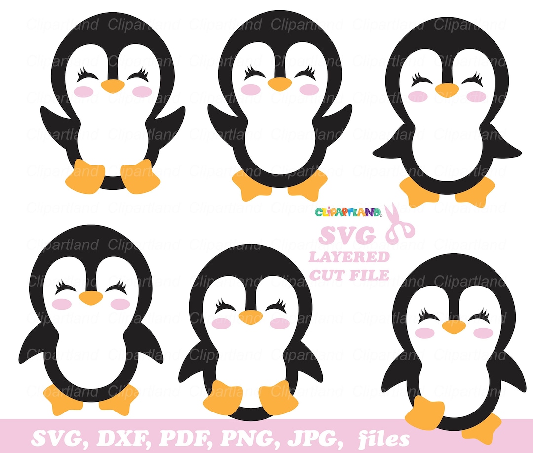 INSTANT Download. Personal and Commercial Use is Included! Cute Penguin ...
