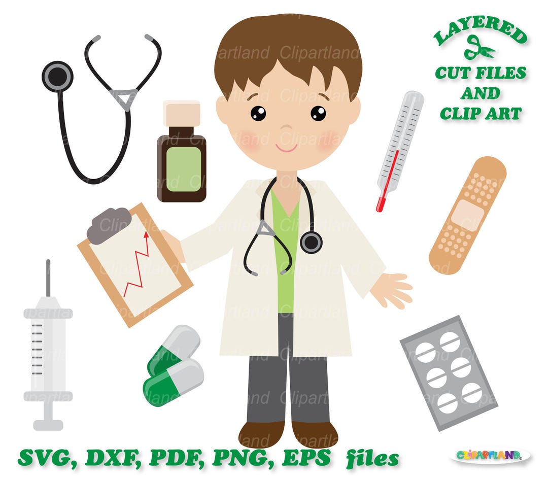 INSTANT Download. Doctor Svg Cut File and Clip Art. Personal and ...