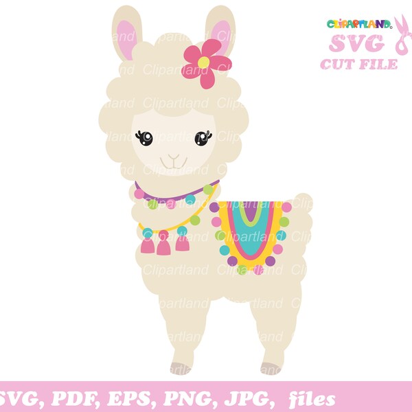 Llama Svg - Etsy