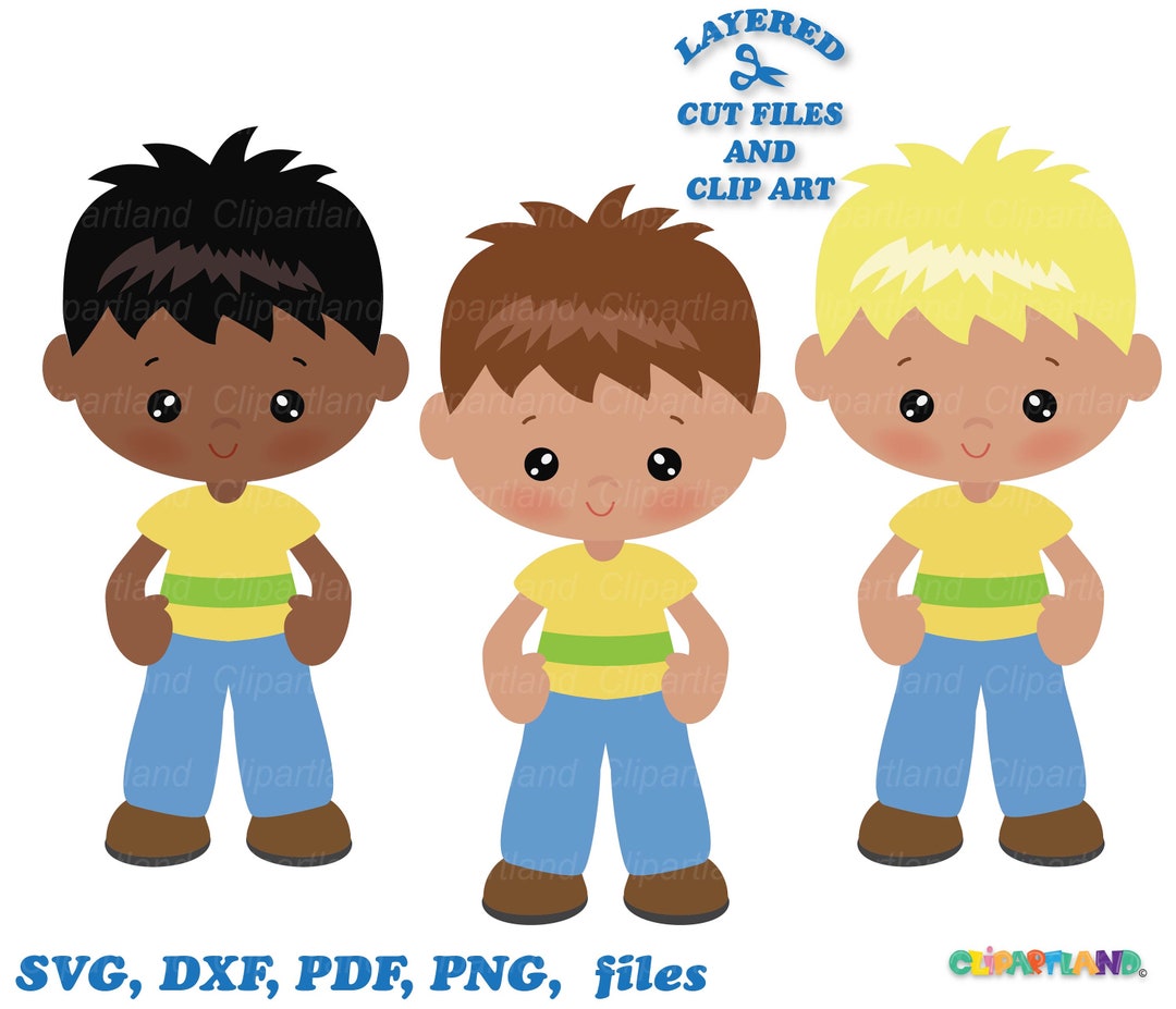 INSTANT Download. Cute Little Boy Boy Svg Cut Files. Personal and ...
