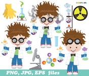 Hand Drawn Chemistry Clip Art Chemistry Elements and Symbols/back to ...