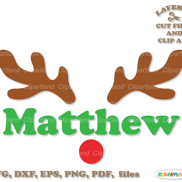 Reindeer Cut Outs - Etsy