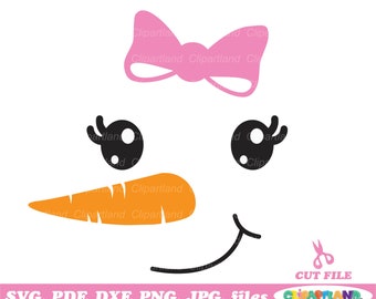 Snowman Svg File | Etsy