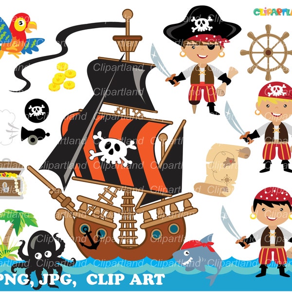 Pirate Art - Etsy