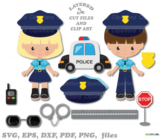 Polizeistation Clipart