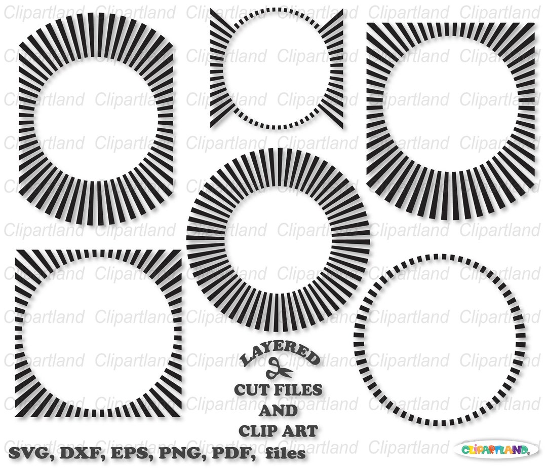 INSTANT Download. Frame Bundle Svg Cut Files. Personal and Commercial ...