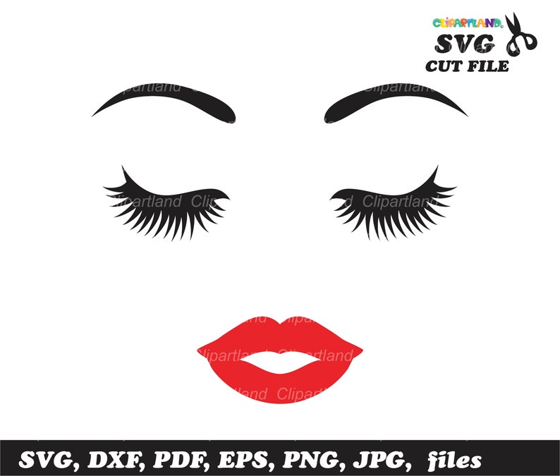INSTANT Download. Woman Face Svg Cut File and Clip Art. Wf_2. - Etsy