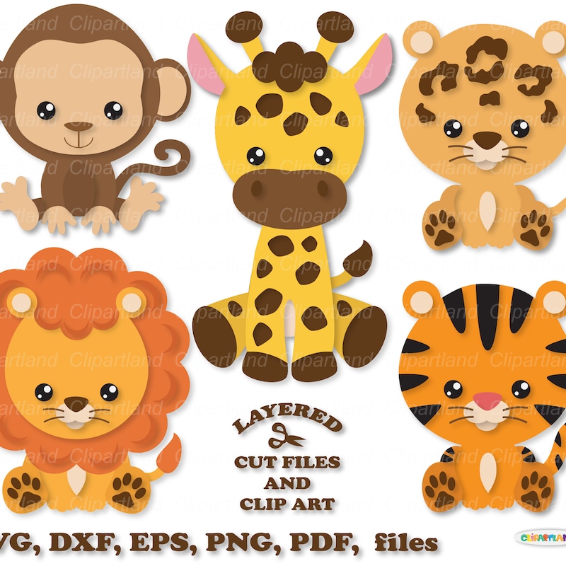 Baby Animals Svg - Etsy