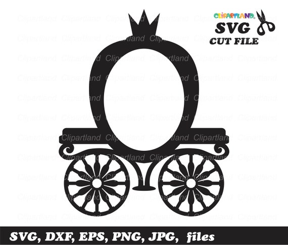 INSTANT Download. Carriage shaped border svg cut file. Border | Etsy