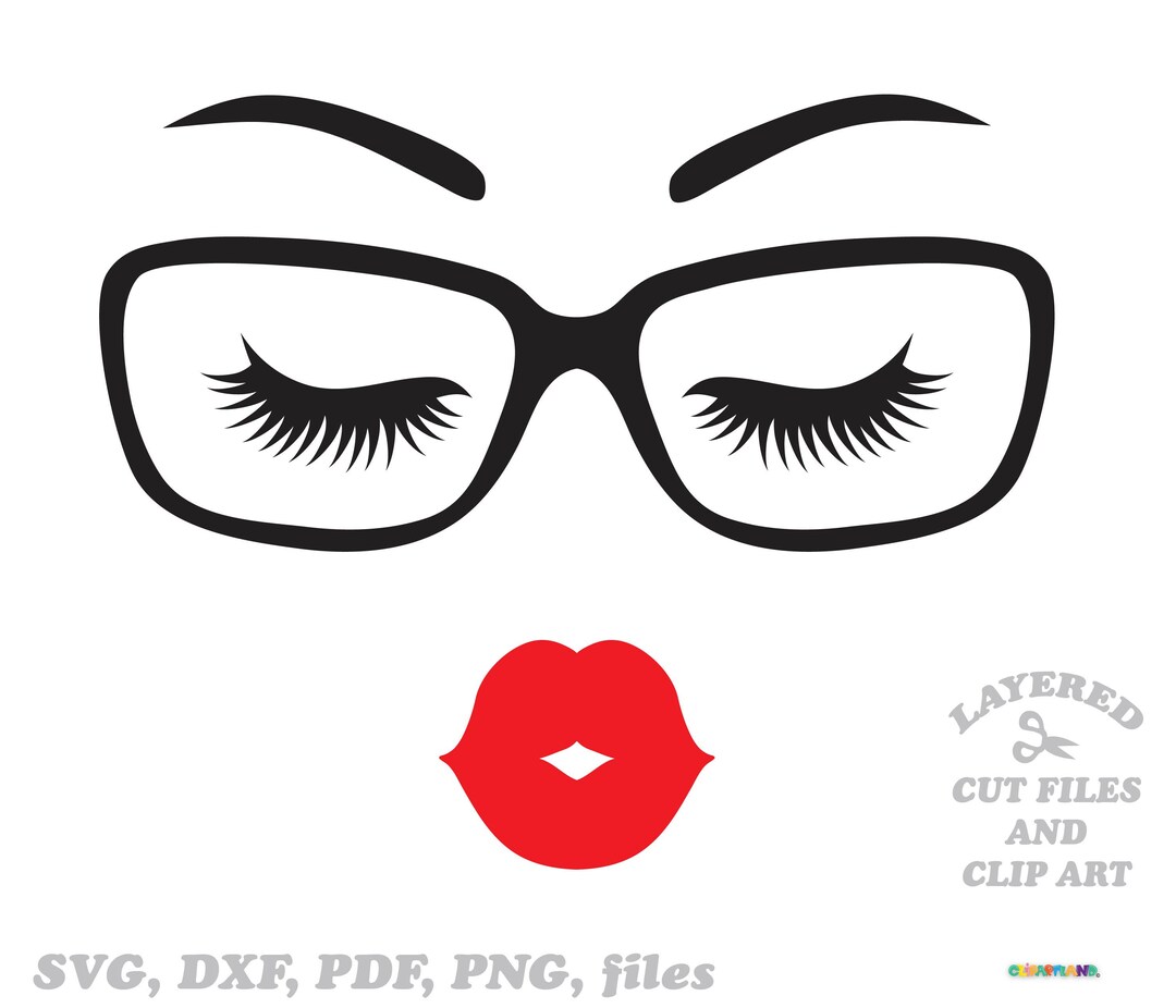 INSTANT Download. Woman Face Cut Files and Clip Art. F_9. - Etsy