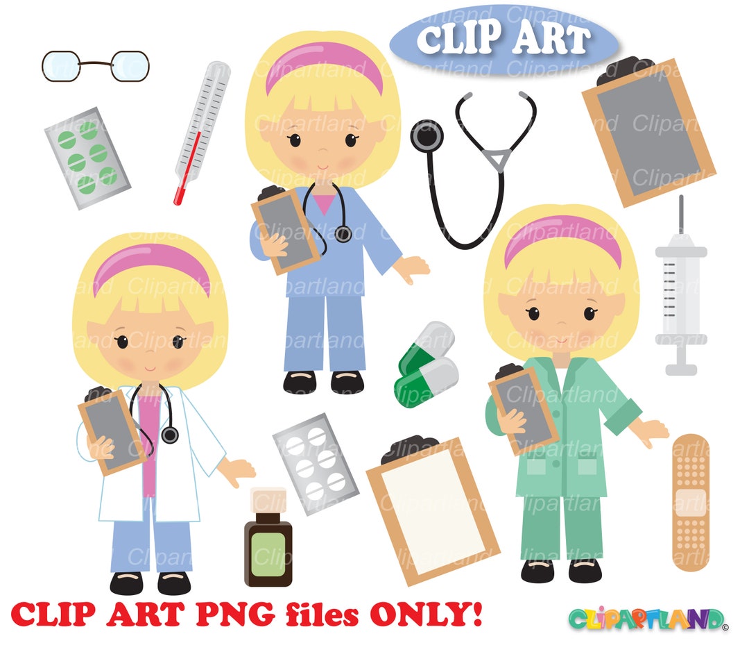 INSTANT Download. Doctor, Nurse Clip Art. Cd_9_doctor. Personal and ...