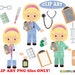 INSTANT Download. Doctor, Nurse Clip Art. Cd_9_doctor. Personal and ...