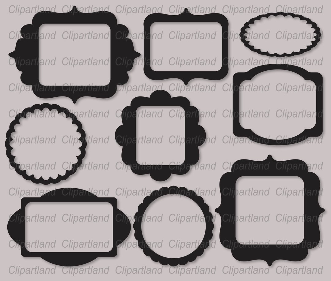 INSTANT Download. Frame Bundle Svg Cut Files. Personal and Commercial ...