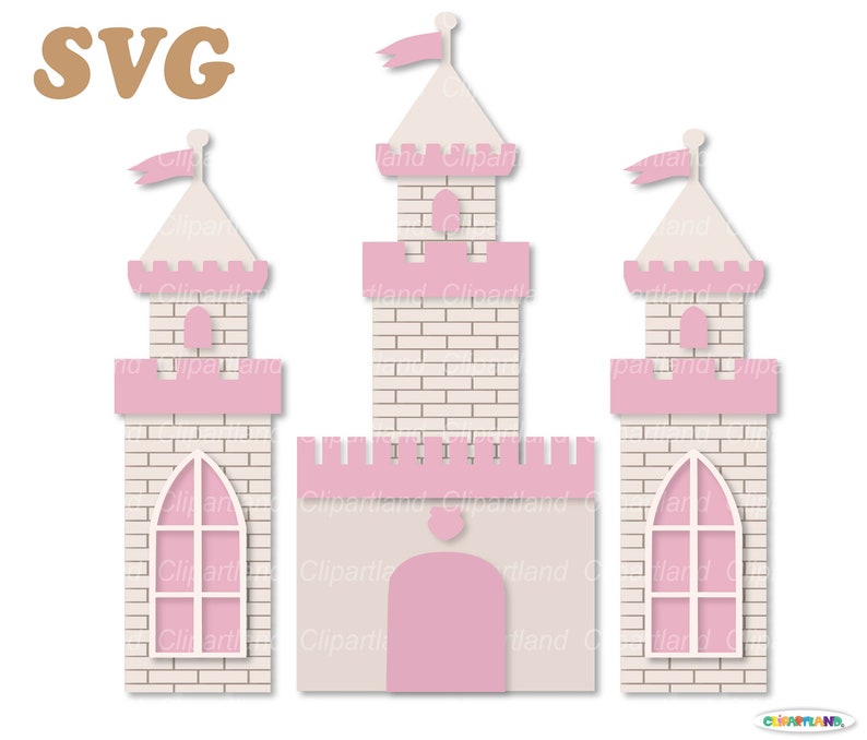 INSTANT Download. Castle Svg Cut File. Personal and Commercial Use. C ...
