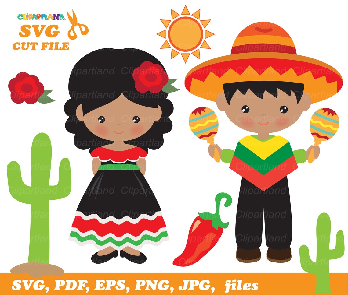 INSTANT Download. Fiesta Svg. Cinco De Mayo Svg. Clip Art. - Etsy