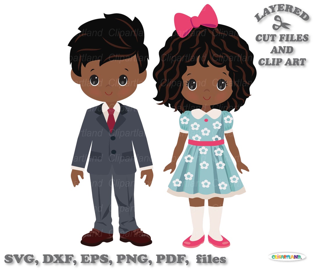 Cute Children Characters SVG Cut Files (digital Download) - Etsy