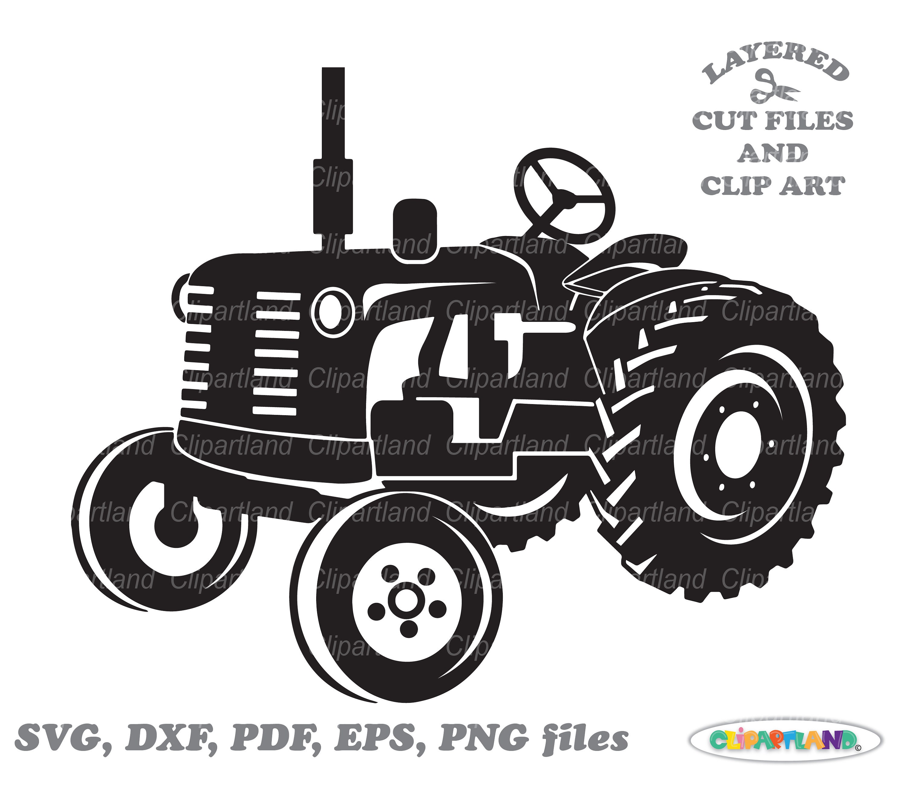 Tractor Silhouette Images