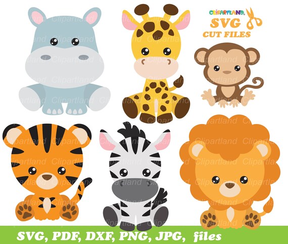 Safari Clipart Safari Animals Svg Animals Svg Wild Animals Svg Svg For ...