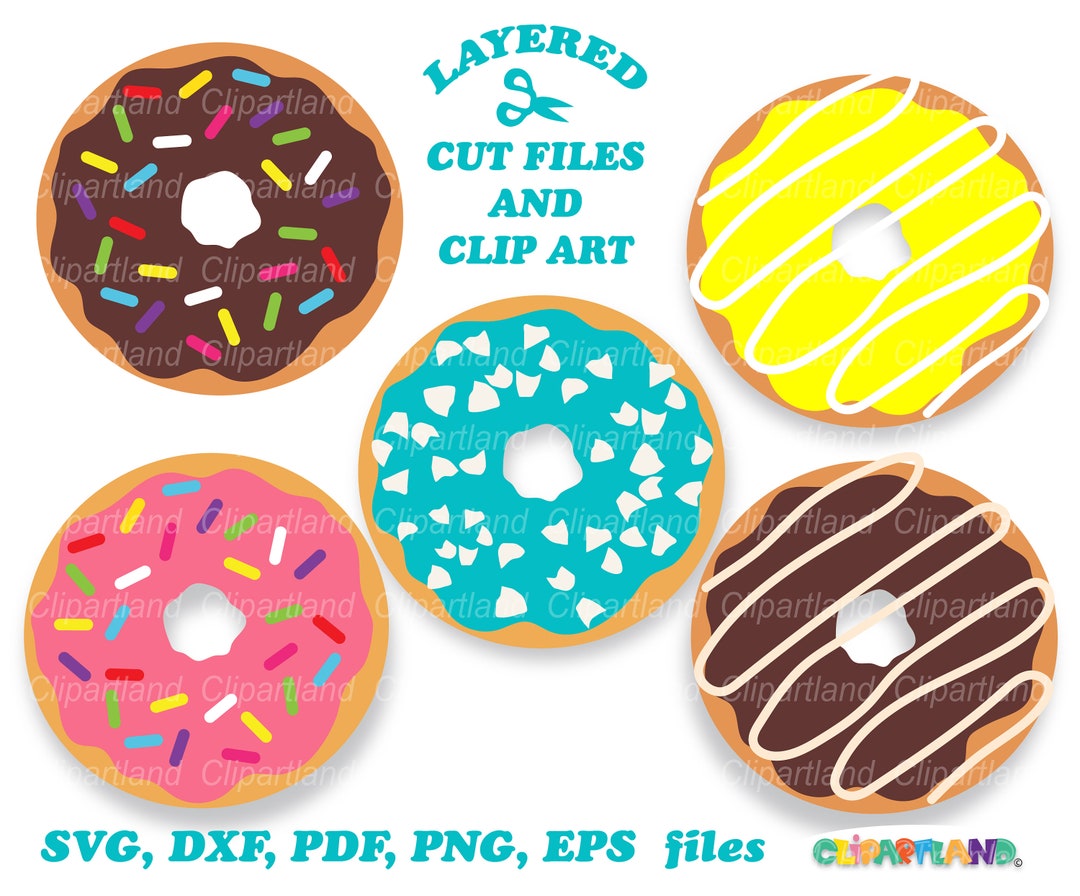 INSTANT Download. Personal and Commercial Use is Included! Yummy Donut ...