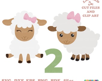 Cute Little Sheep SVG - Etsy