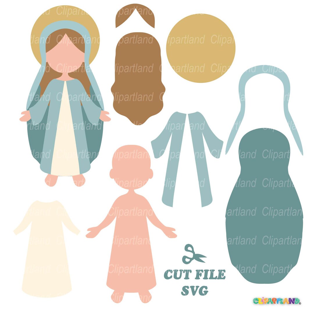 INSTANT Download. Maria Cut File SVG. Personal and Commercial Use. M_1 ...