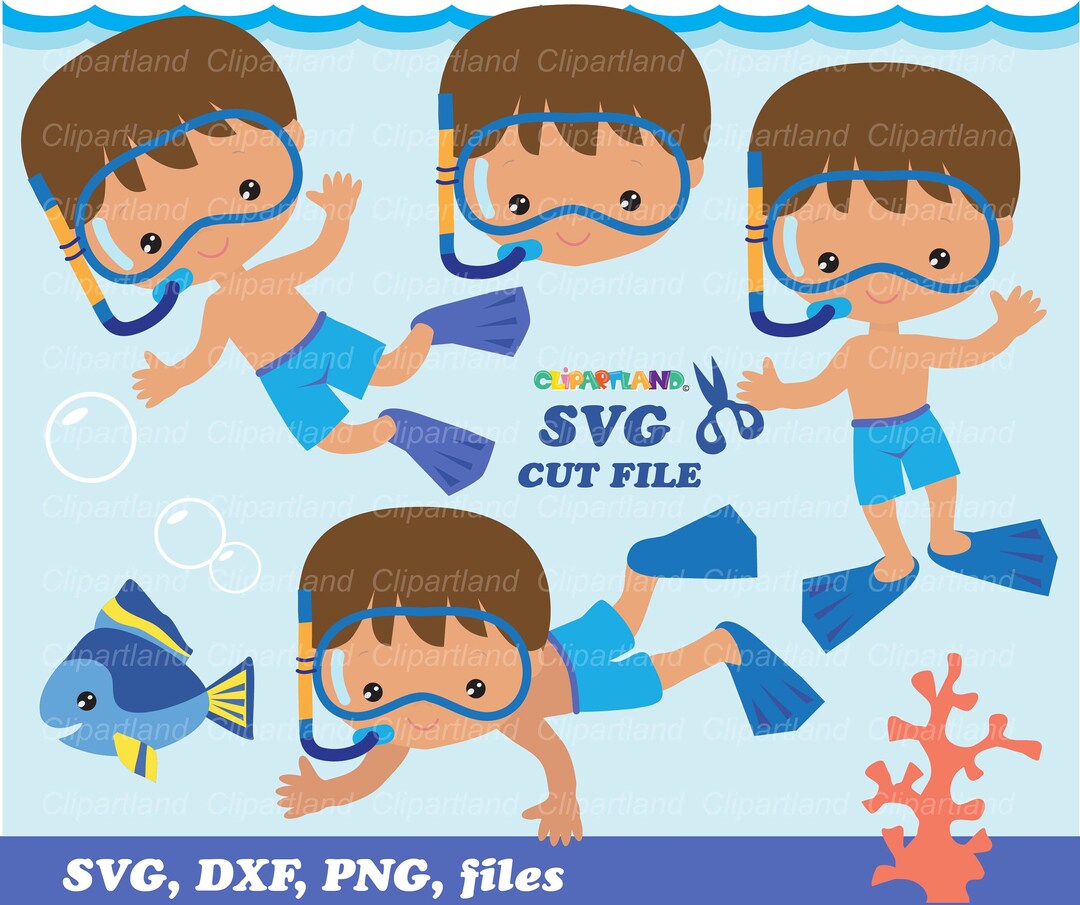 INSTANT Download. Personal and Commercial Use is Included! Snorkeling ...