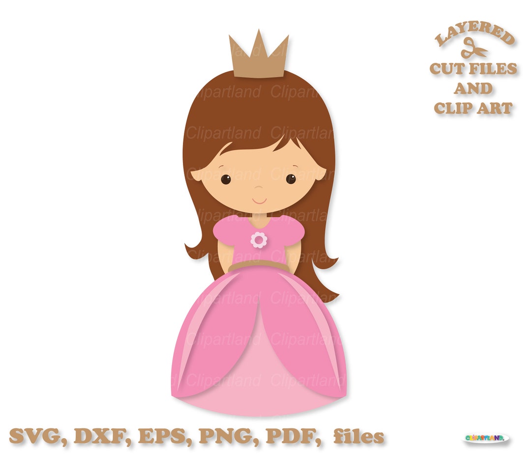 INSTANT Download. Pretty Princess Cut File Svg. Cd_1. Personal and ...