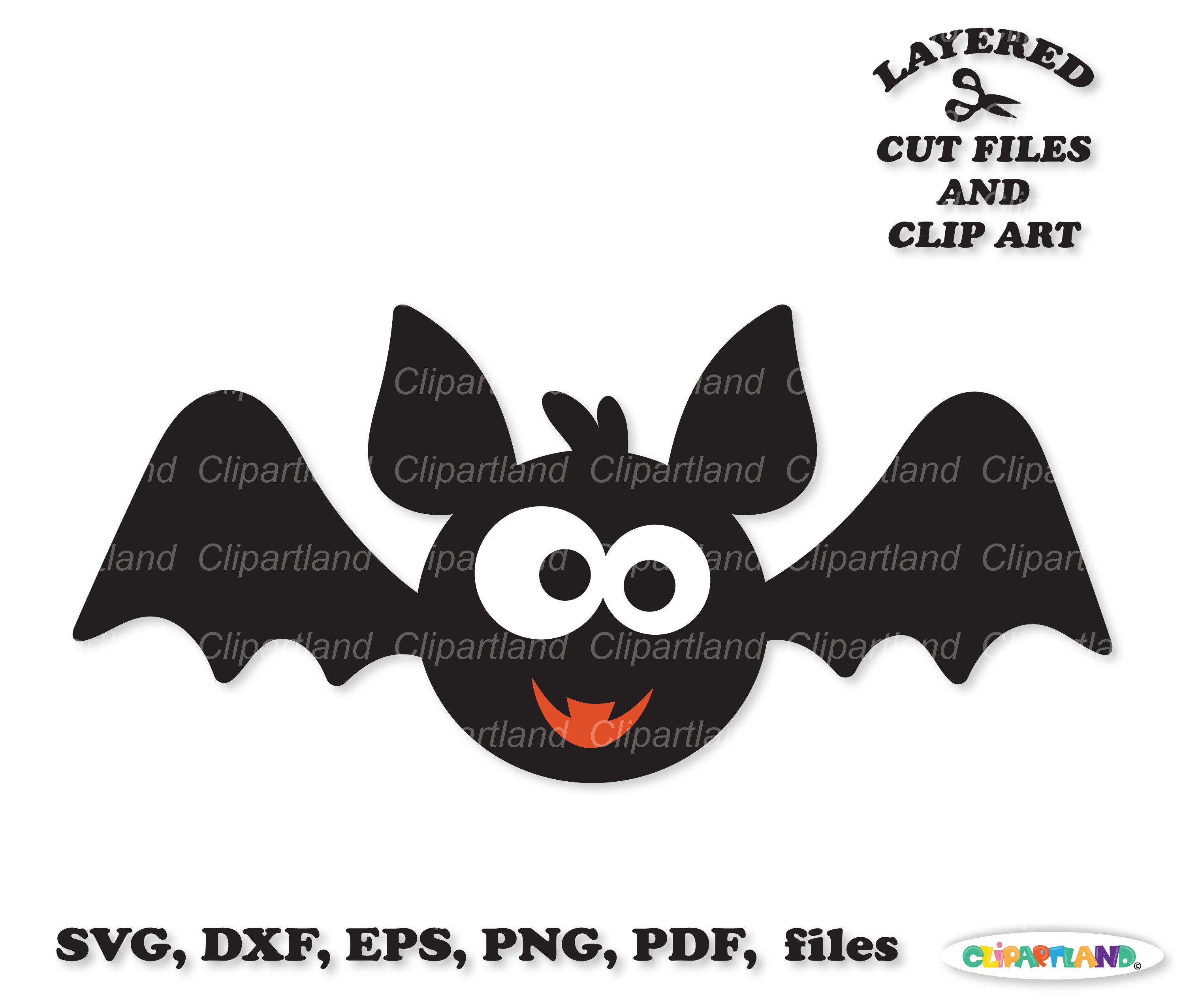 Cute Bat Clip Art